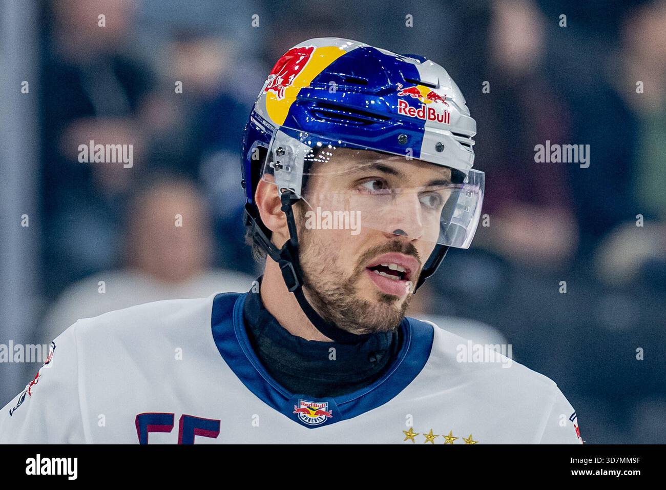 Fabio Wagner (EHC Red Bull Munich, #55) / Portrait / Portrait GER, EHC ...