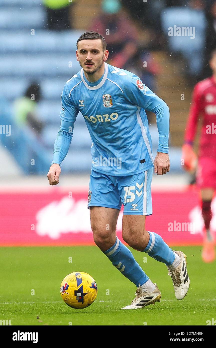Coventry City's Liam Kitching during the Sky Bet Championship match at ...