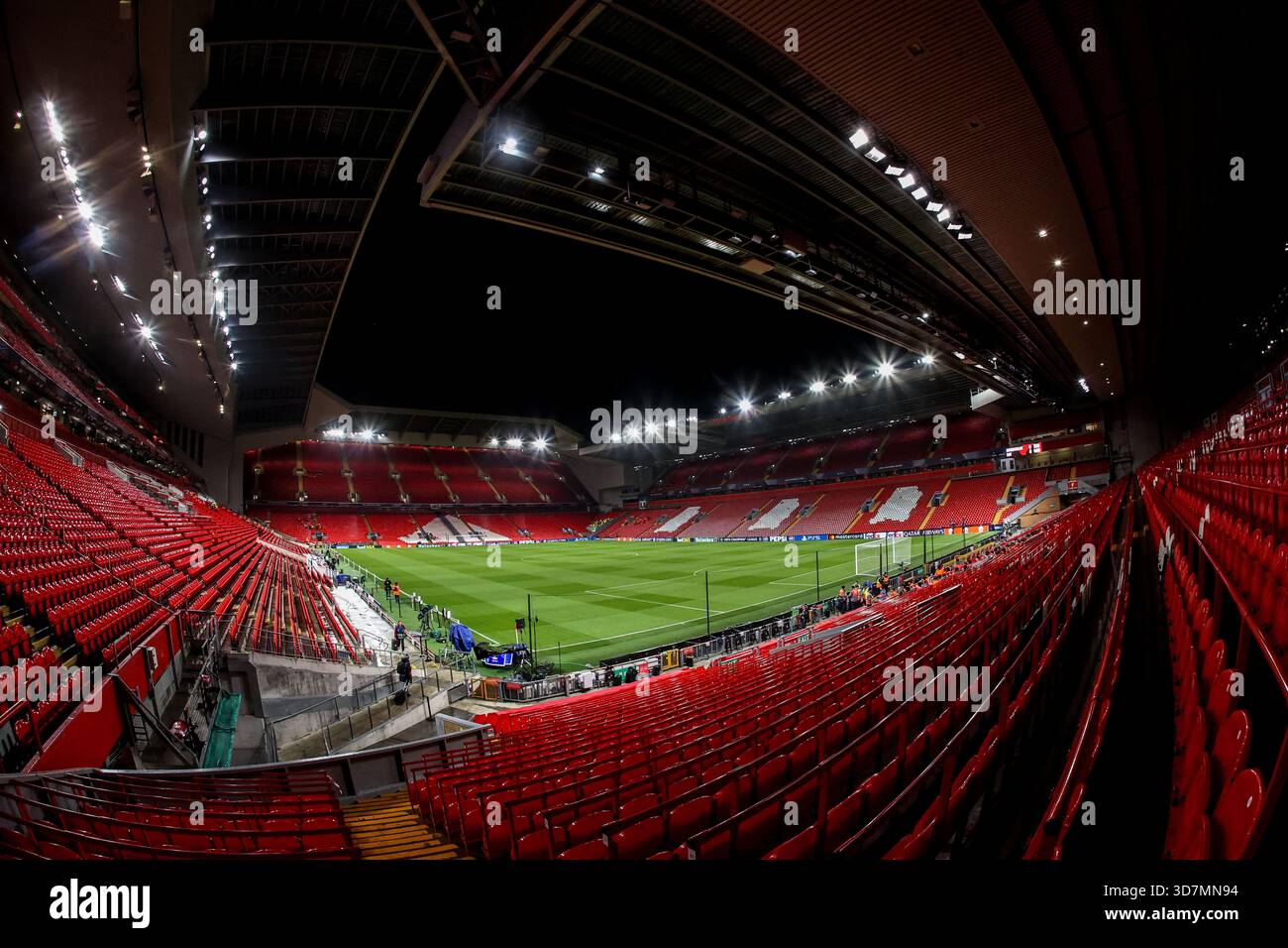 A general view of Anfield ahead of the UEFA Champions League Matchday 5 ...