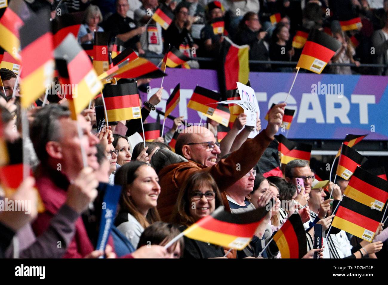 26 November 2025, Baden-Württemberg, Stuttgart: Handball, women, World ...