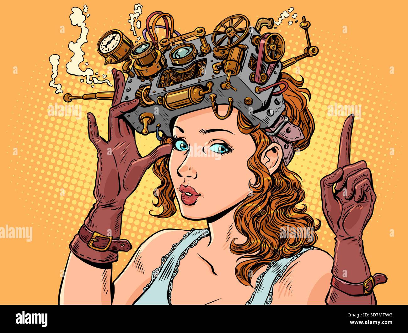Old new technology in Stock Vector Images - Alamy
