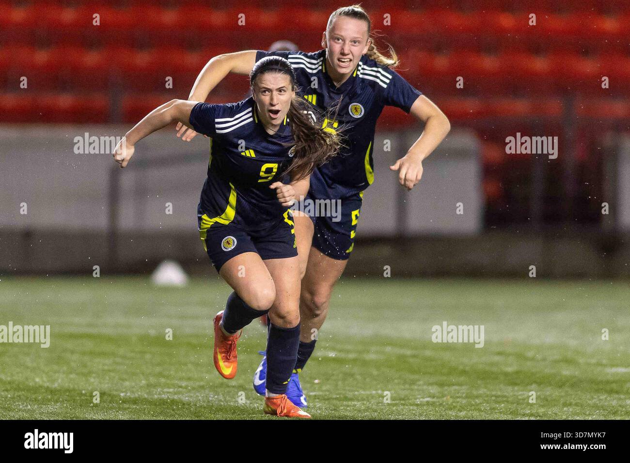 Cumbernauld, Scotland. 26 November 2025. Laura Berry (Rangers FC) of ...