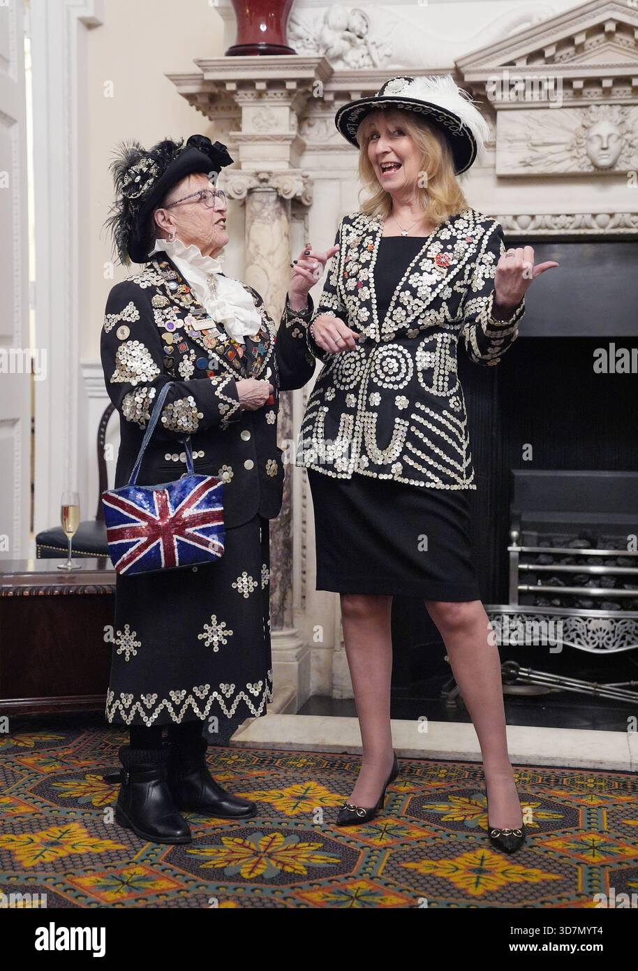 Dame Susan Langley (right), Lady Mayor of the City of London, with ...