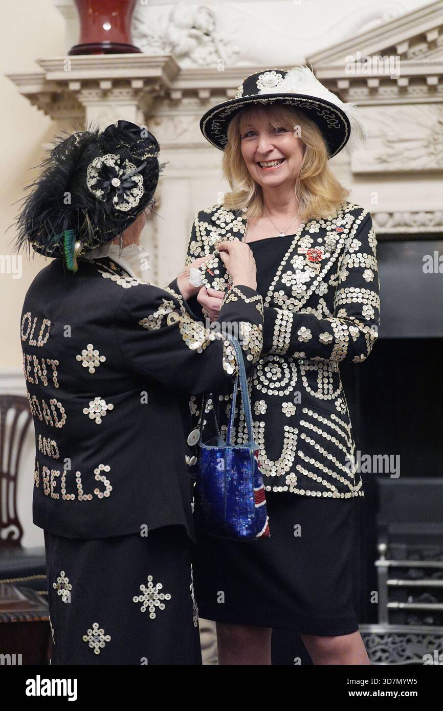Dame Susan Langley (right), Lady Mayor of the City of London, is ...