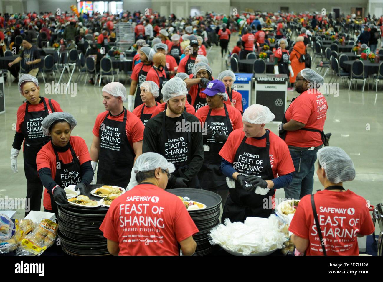 More than 3,500 D.C. resident guests are seated and served a ...
