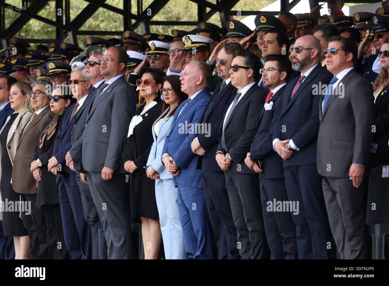 CHANGE OF COMMAND OF THE JOINT COMMAND FFAA November 26, 2025 President Daniel Novoa and his ...