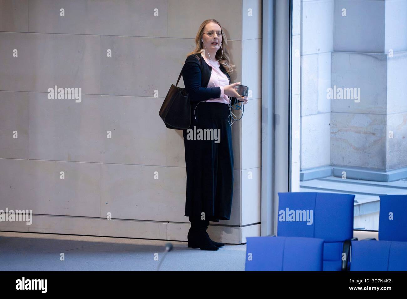 Katharina Dröge in the 43rd session of the 21st German Bundestag in the ...