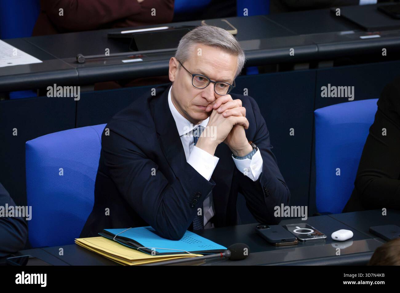 Karsten Wildberger in the 43rd session of the 21st German Bundestag in ...