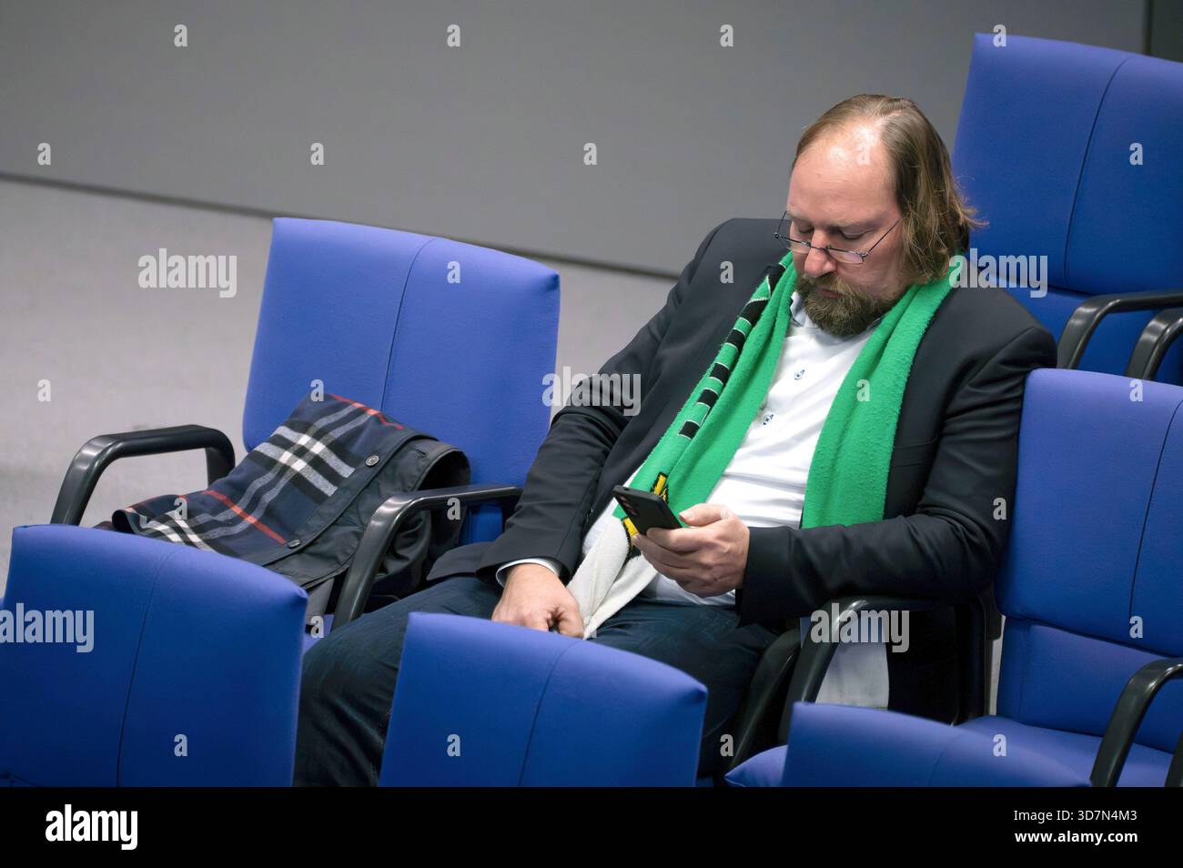 Anton Hofreiter in the 43rd session of the 21st German Bundestag in the ...