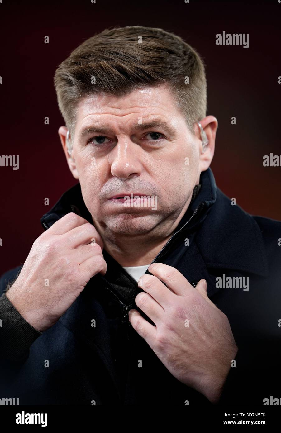 Former Liverpool player Steven Gerrard ahead of the UEFA Champions ...