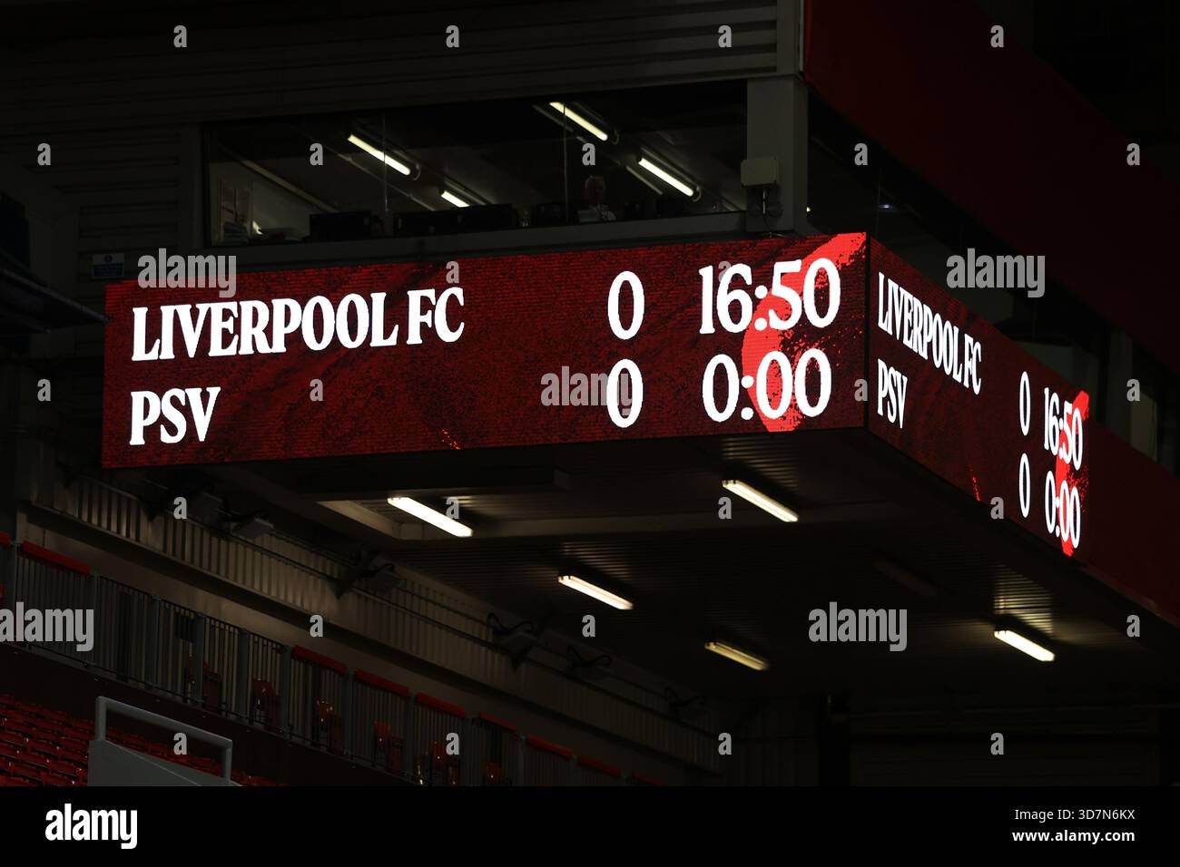 26th November 2025; Anfield, Liverpool, Merseyside, England; UEFA ...
