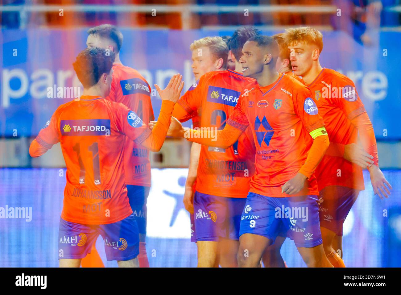 Ålesund 20251126. Aalesund's cheers after Kristian Lonebu scores in the ...