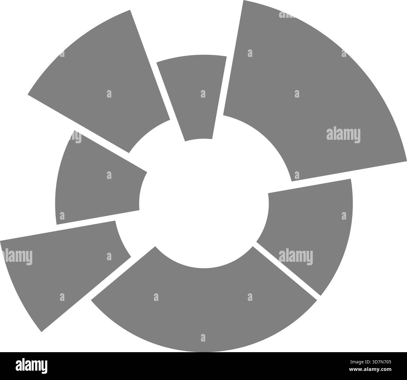 Semi circle donut Stock Vector Images - Alamy