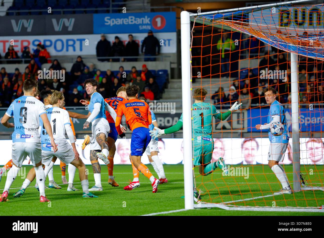 Ålesund 20251126. Aalesund's Frederik Heiselberg scores in extra time ...