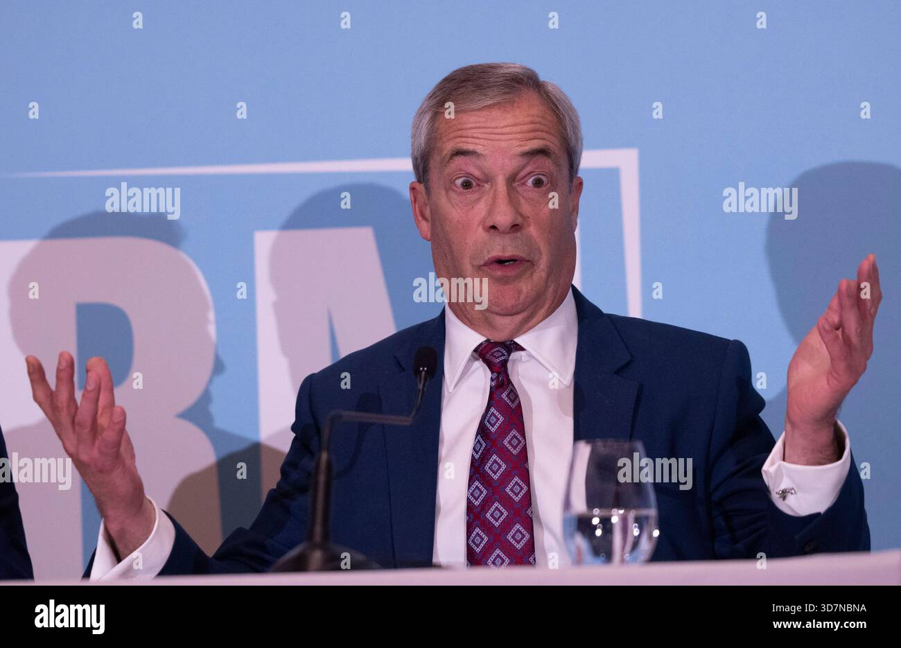 London, UK 26 Nov 2025 The Reform Party give a Press conference to ...