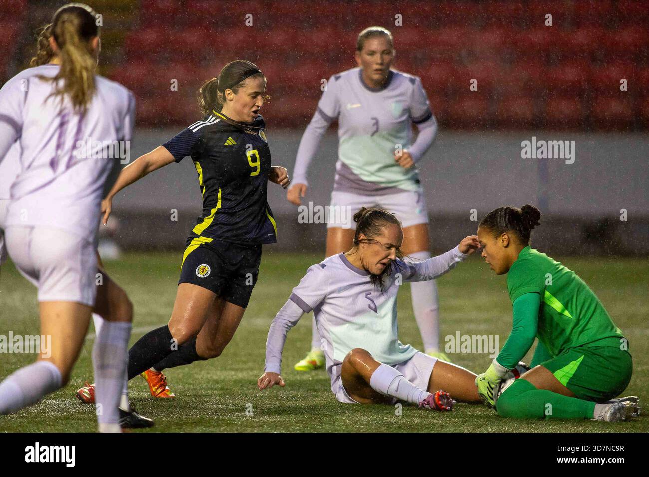 Cumbernauld, Scotland. 26 November 2025. Maria Kroken of Norway ...