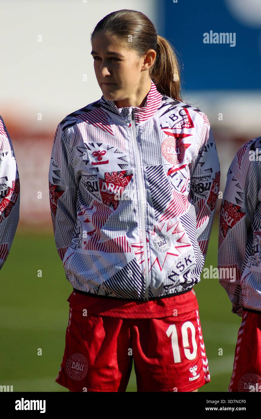 Albufeira, Portugal, November 26th 2025: Denmark's Ida-Sofie Rathe ...