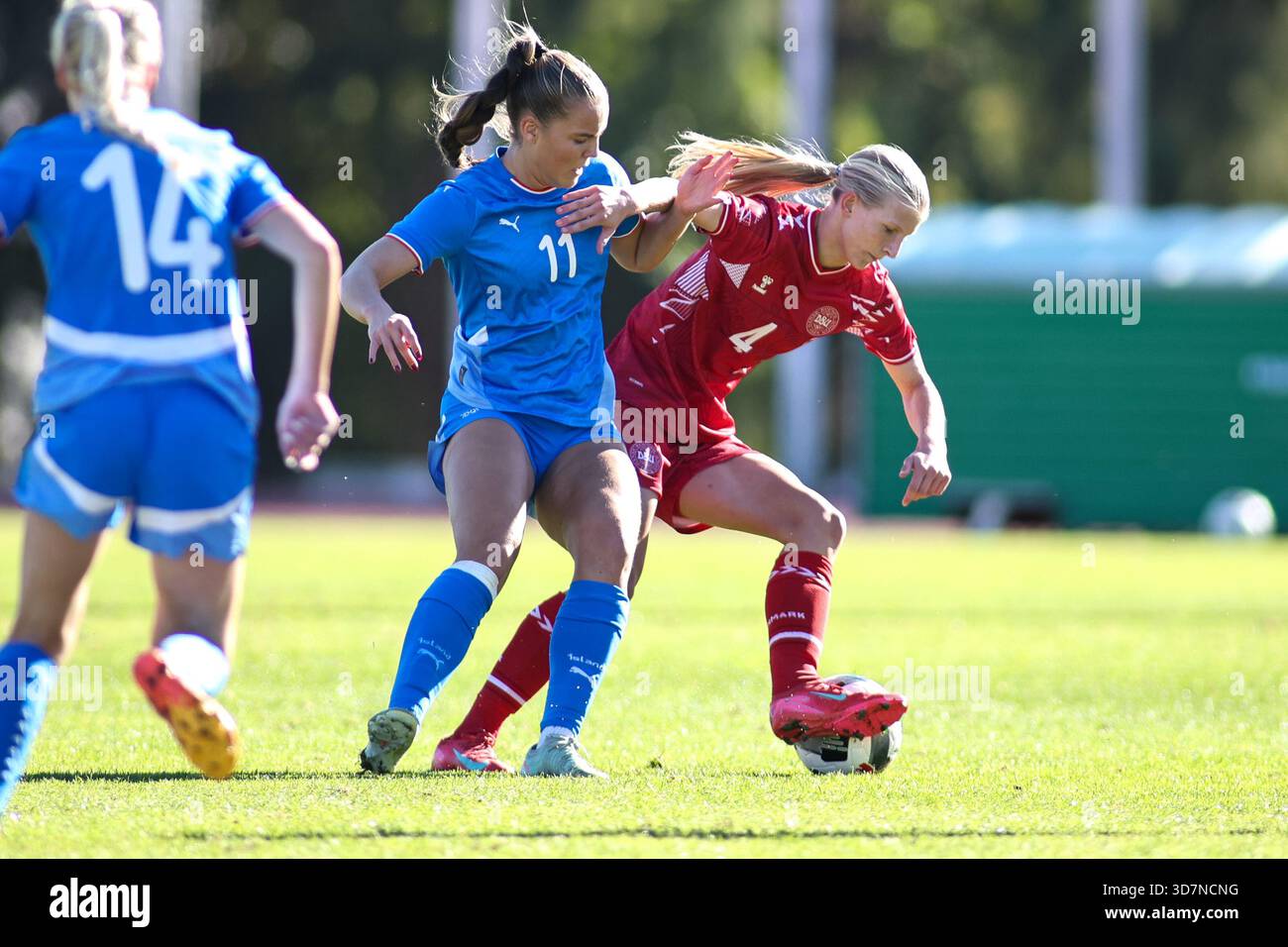 Albufeira, Portugal, November 26th 2025: Denmark's Julie Breiner and ...