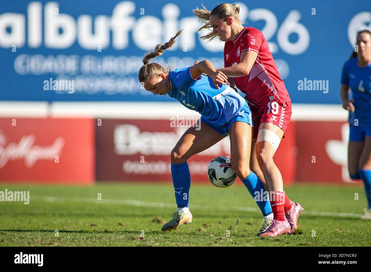 Albufeira, Portugal, November 26th 2025: Iceland's Jonina Linnet and ...