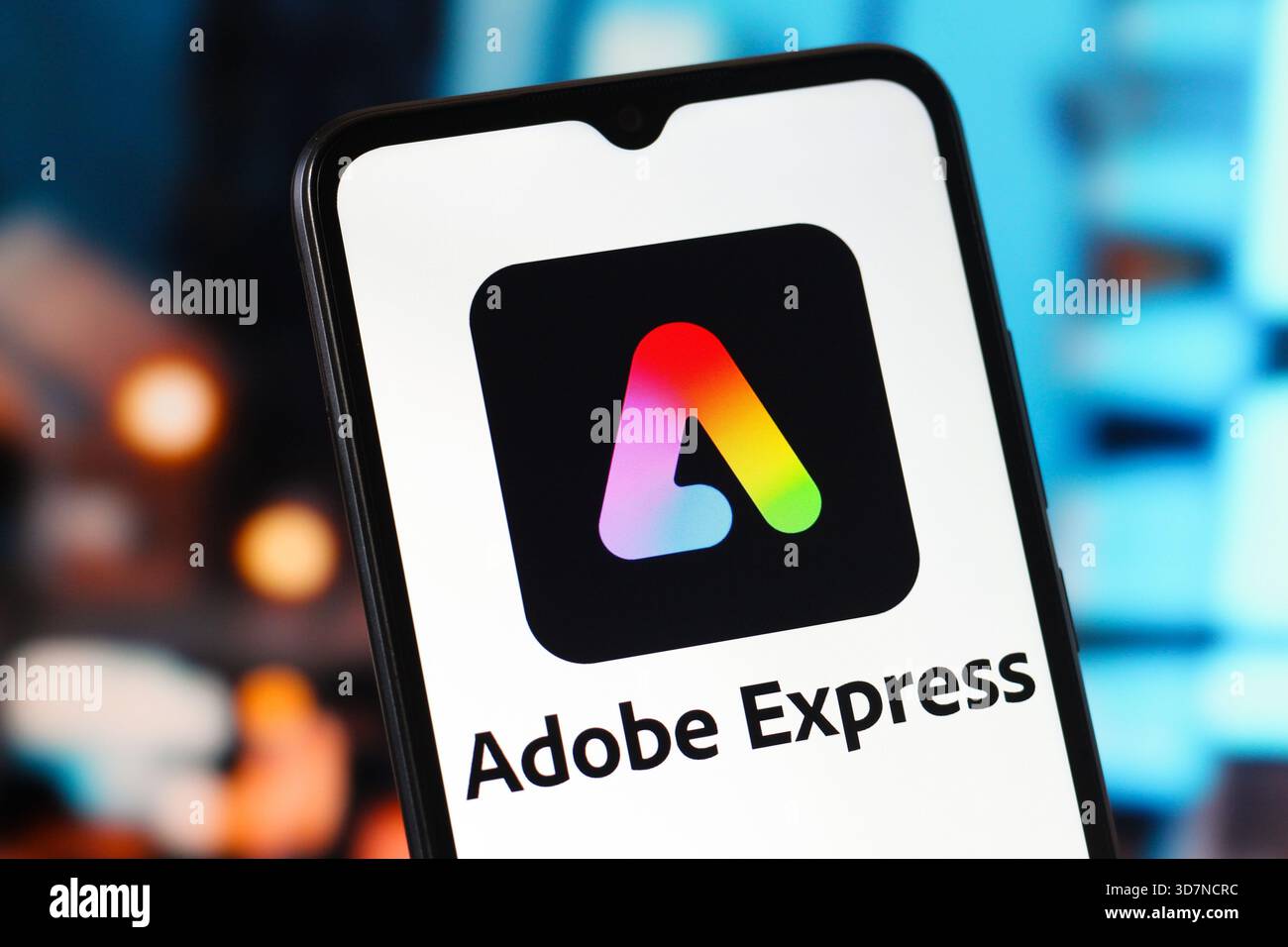 Adobe express logo displayed hi-res stock photography and images - Alamy