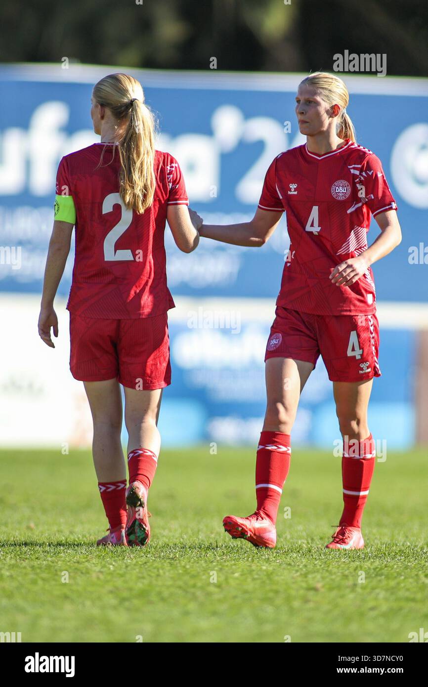 Albufeira, Portugal, November 26th 2025: Denmark's Carli Scheuer and ...