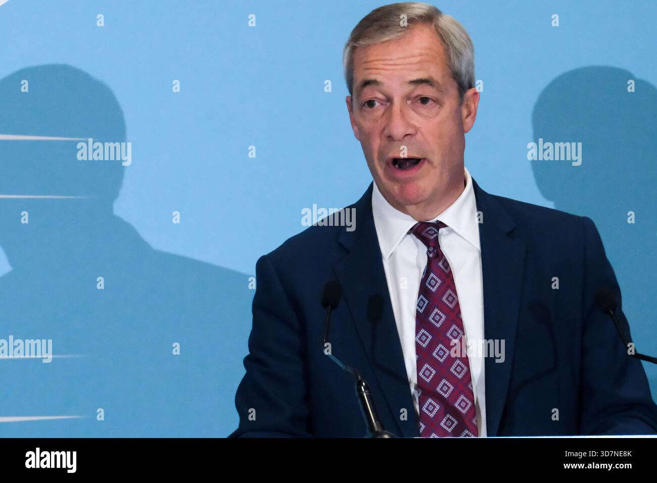 Westminster, London, UK. 26th Nov 2025. Reform Party UK press ...