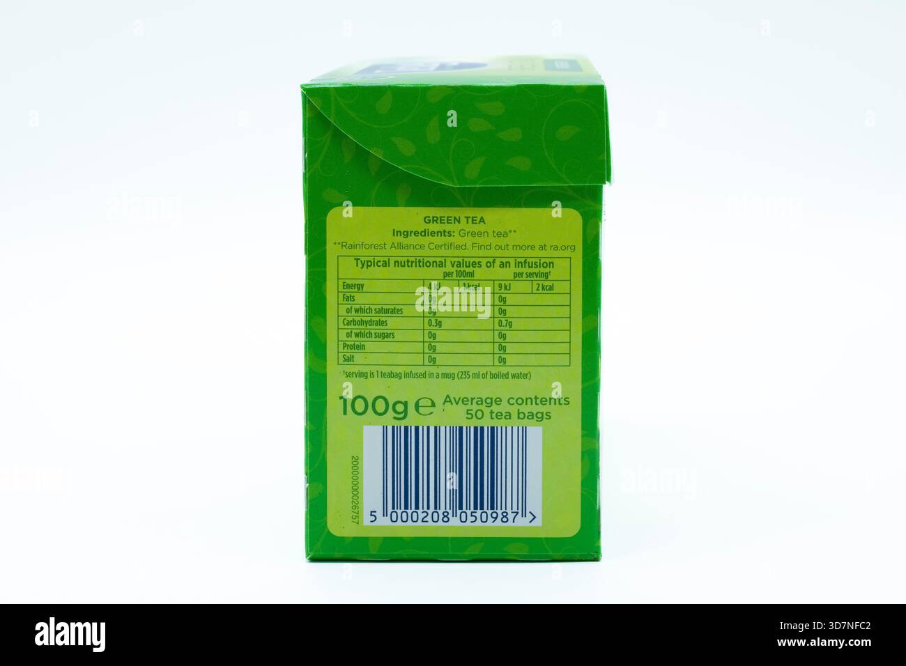 Irvine, Scotland, UK - November 17, 2025: Tetley branded Pure Green Tea ...