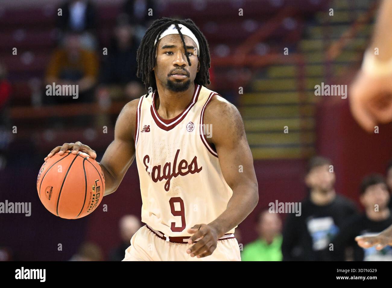 November 23, 2025; Chase Forte (9) of the Boston College Eagles ...