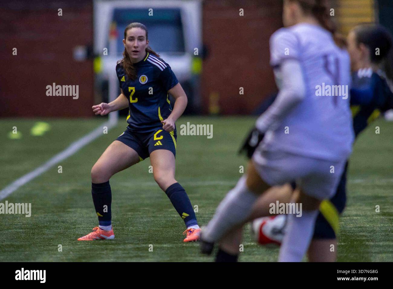 Cumbernauld, Scotland. 26 November 2025. Jess Husband (Heart of ...