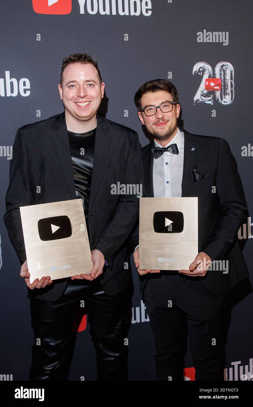 Award - YouTube Music Dinner 2025 - Nils Schedler HBz und Niklas ...