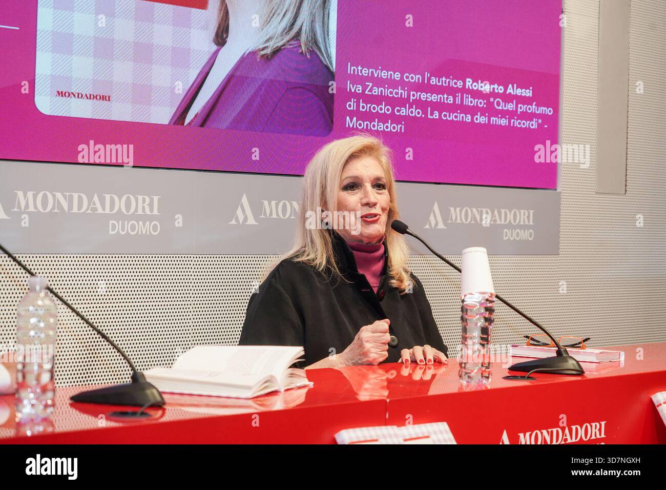 MILAN - Singer Iva Zanicchi presents her new book, "Quel profumo di ...