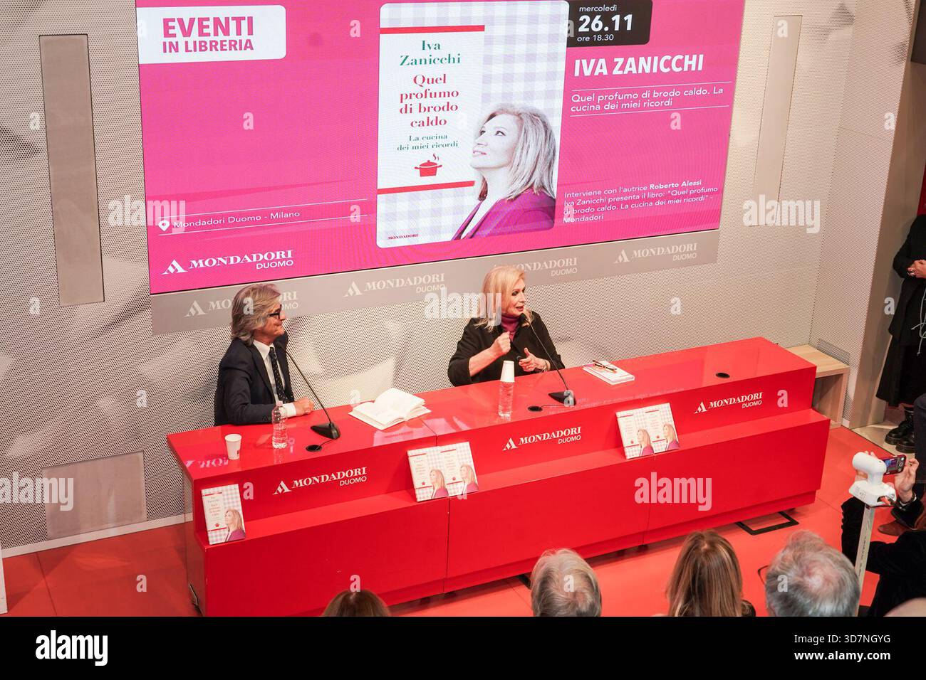 MILAN - Singer Iva Zanicchi presents her new book, "Quel profumo di ...