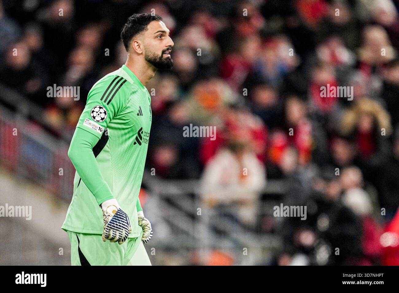 LIVERPOOL, ENGLAND - NOVEMBER 26: Liverpool goalkeeper Giorgi ...