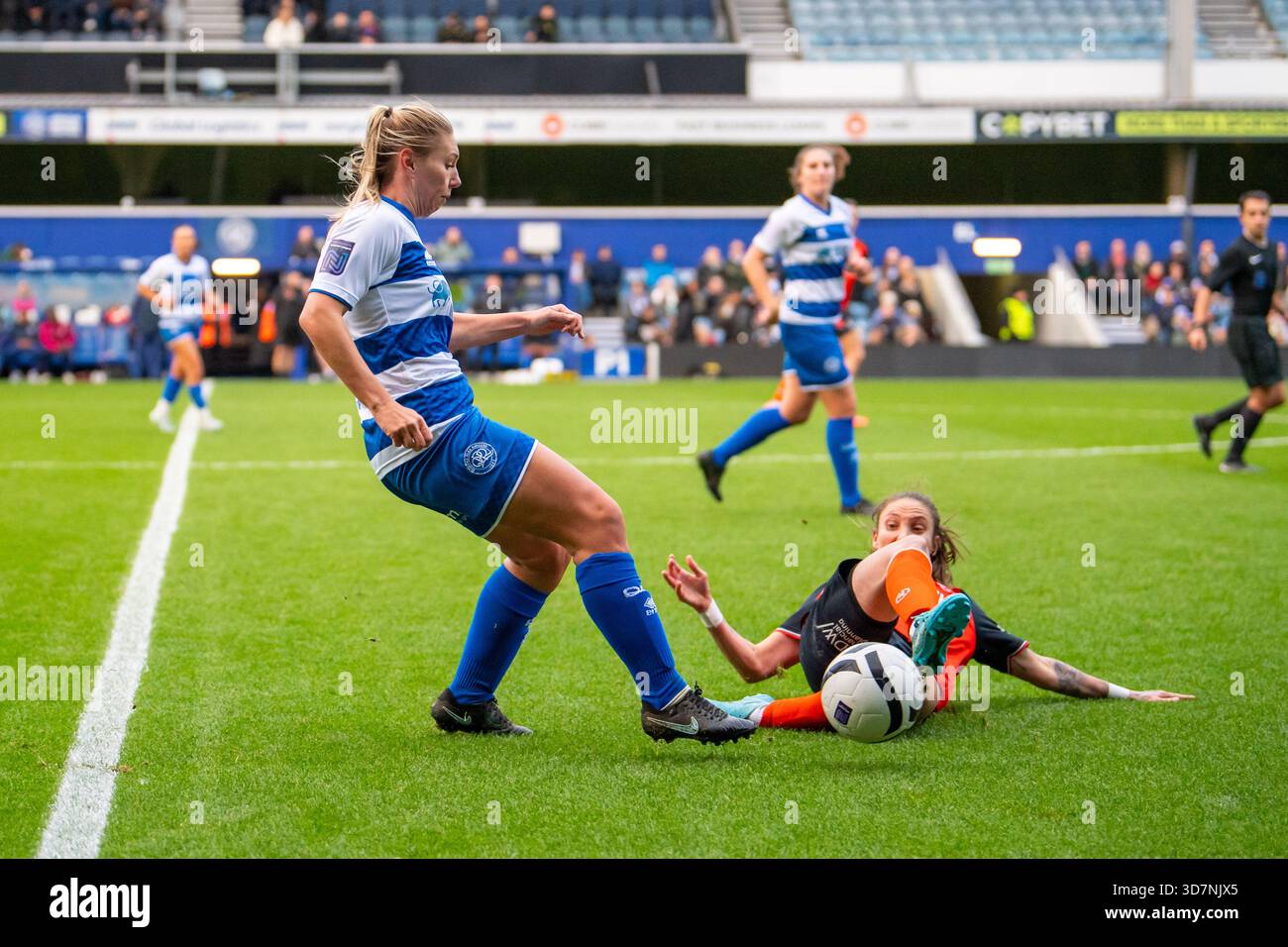 London, England. November 16th 2025 Georgie Lewin (6 QPR Women) is ...