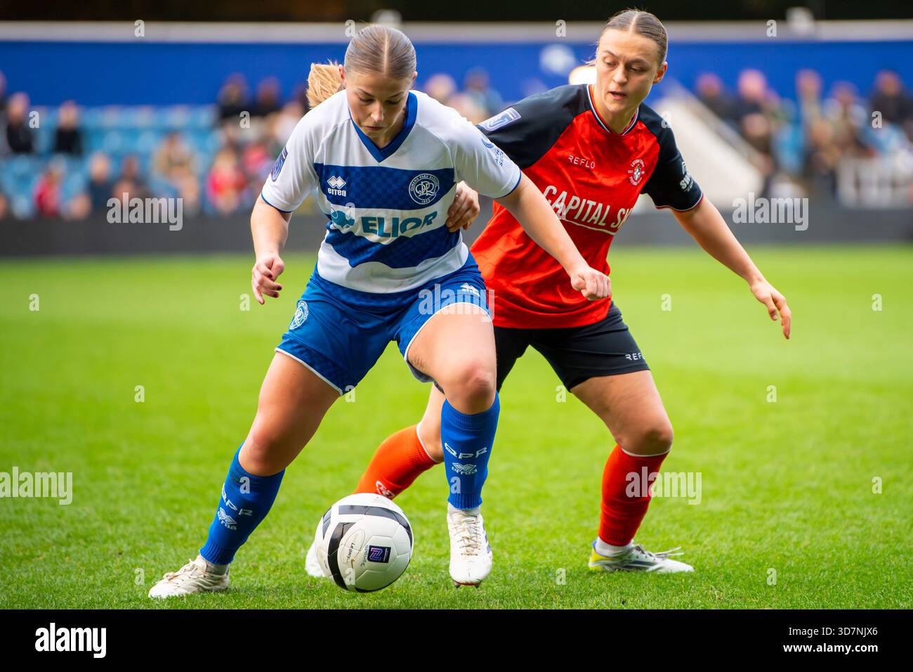 London, England. November 16th 2025 Anna Dzyadyk (7 QPR Women)under ...