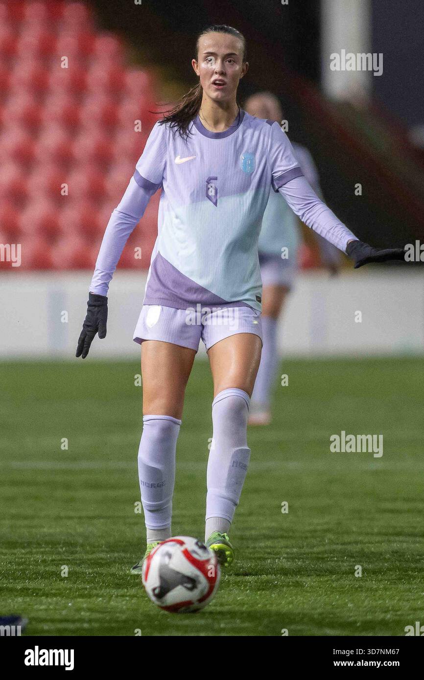 Cumbernauld, Scotland. 26 November 2025. Elle Ulstein of Norway ...