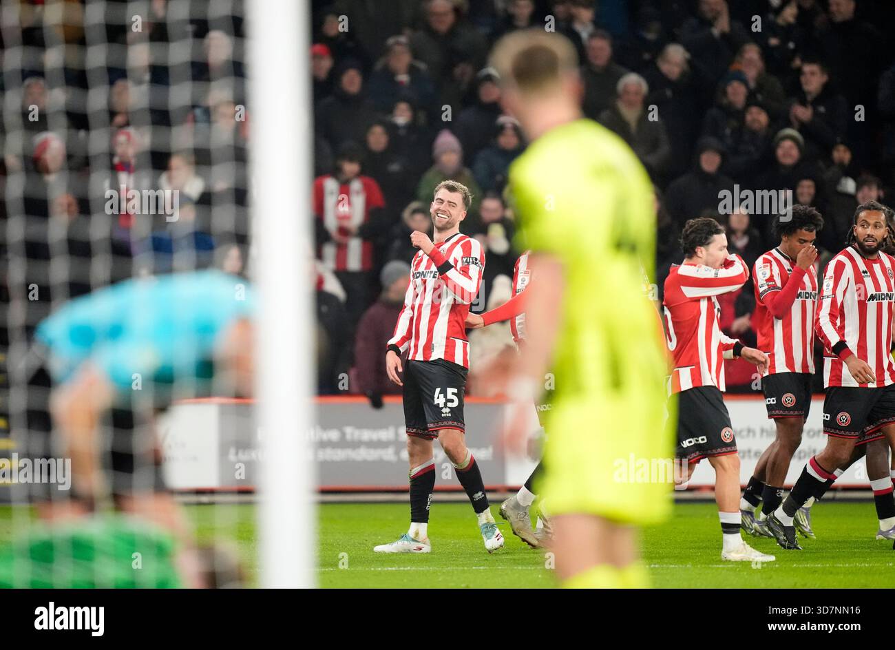 Sheffield United's Patrick Bamford celebrates after scoring his sides ...