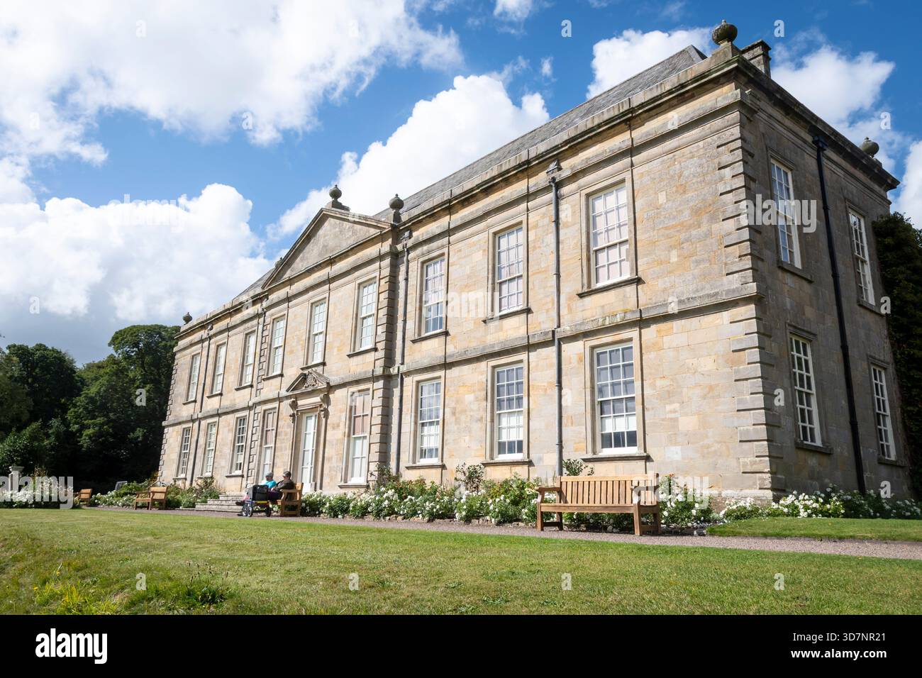 Wallington House and gardens, Wallington, near Morpeth, Northumberland ...