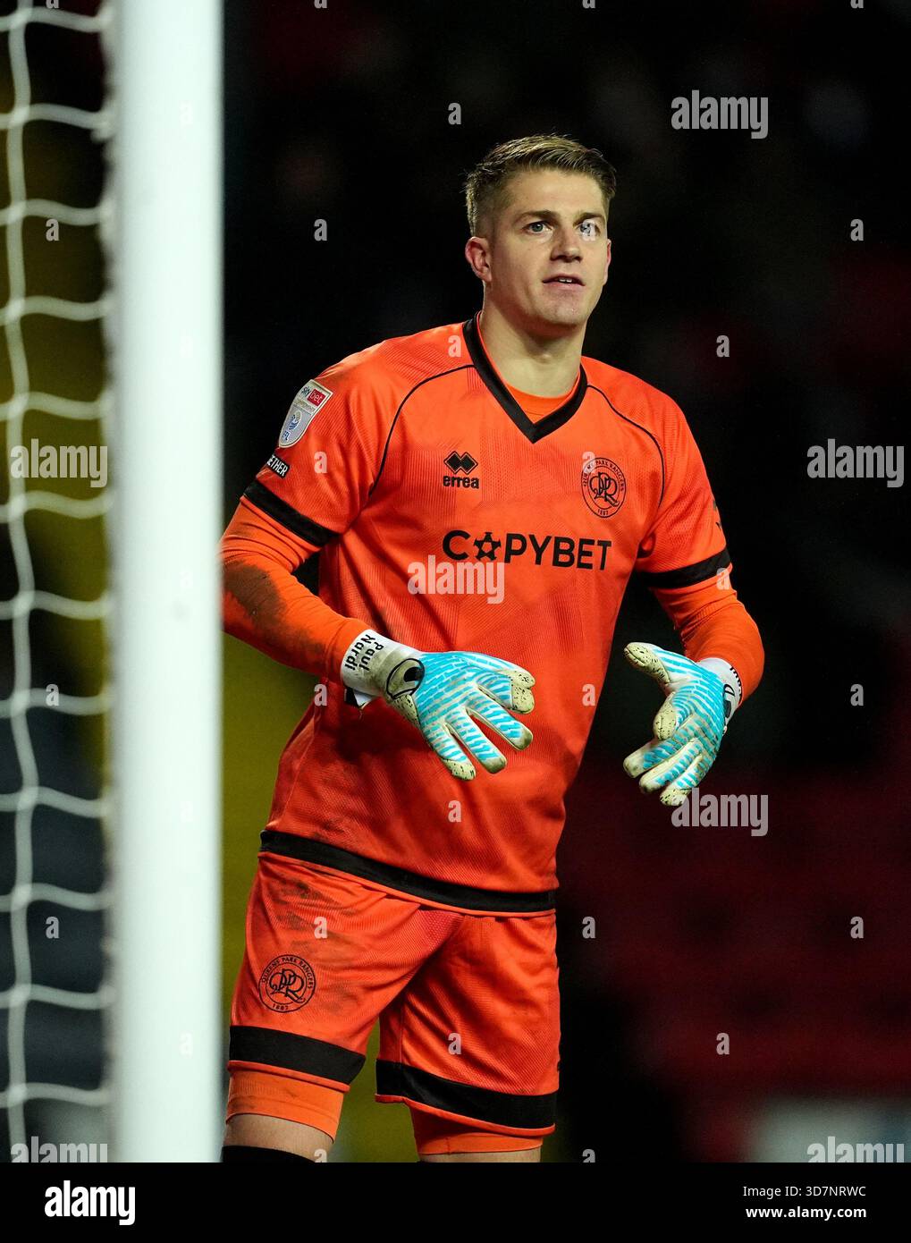Queens Park Rangers goalkeeper Paul Nardi during the Sky Bet ...