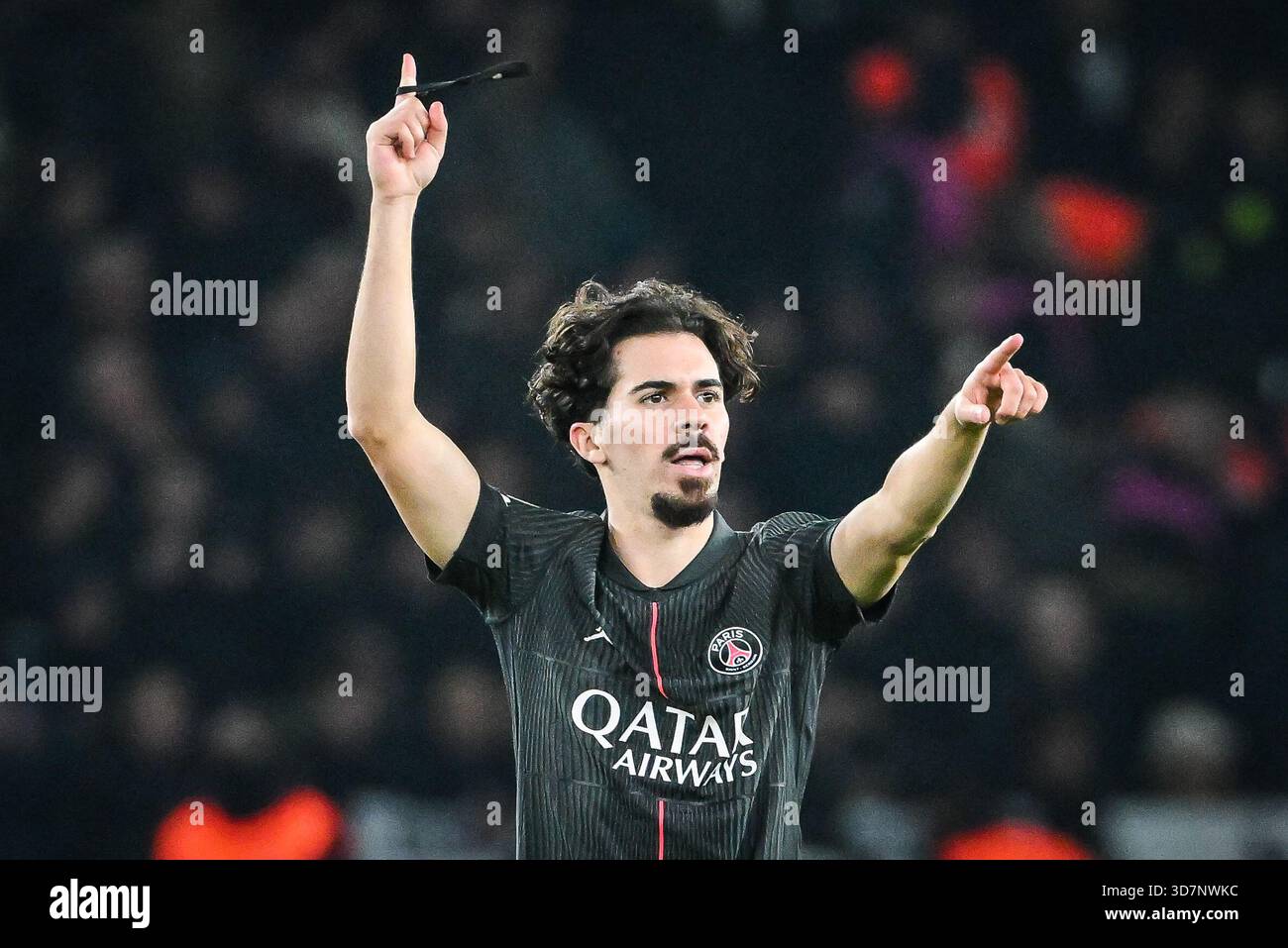 Vitor MACHADO FERREIRA (Vitinha) of PSG celebrates hid goal during the ...