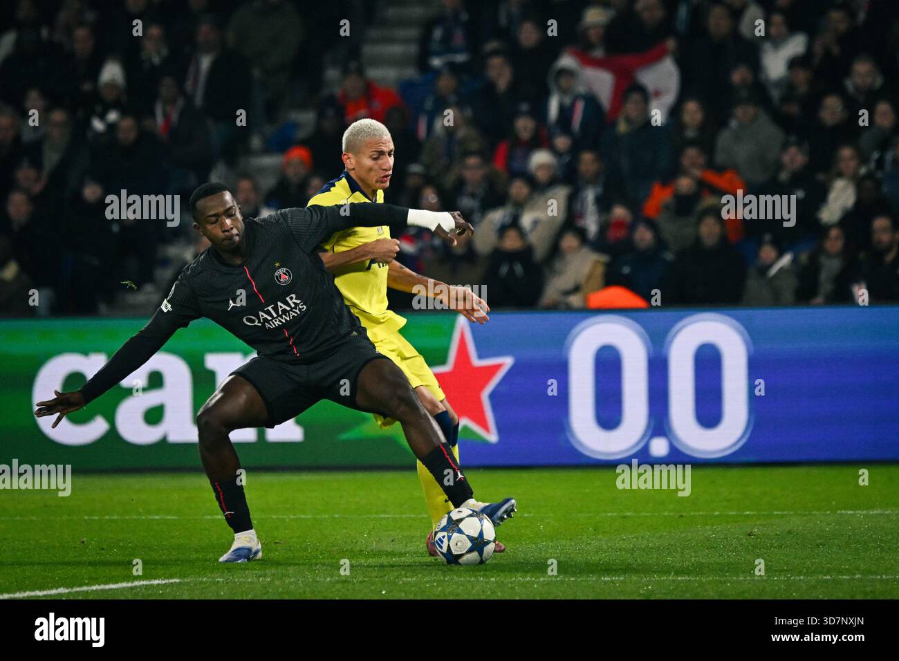 Tottenham Hotspur’s forward Richarlison fights for the ball during the ...