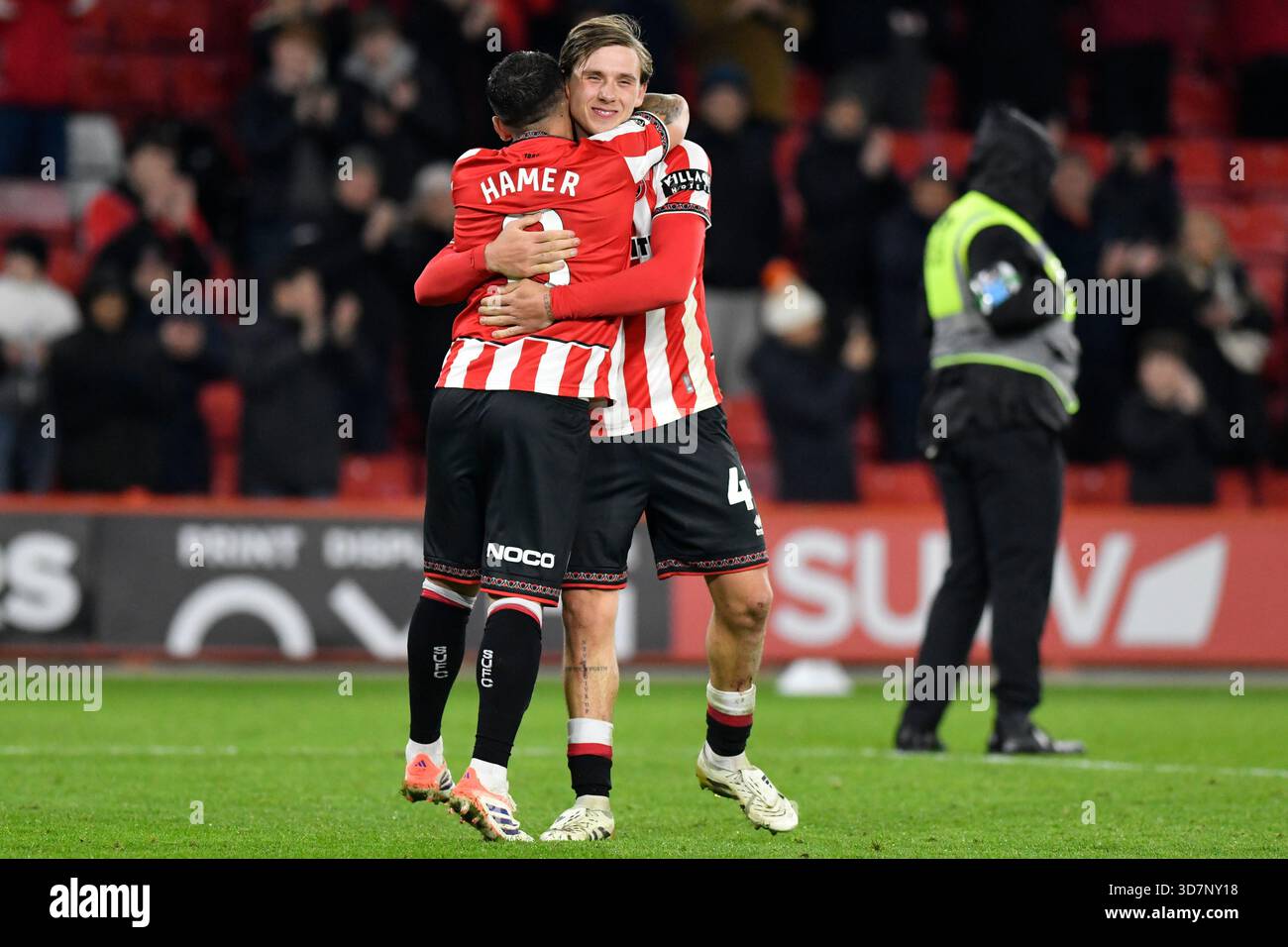 during the Sheffield United v Portsmouth EFL Sky Bet Championship match ...