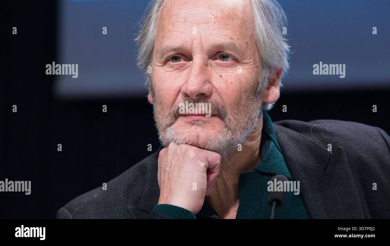 Turin, Italy. 26th Nov, 2025. Actor Hippolyte Girardot press conference ...