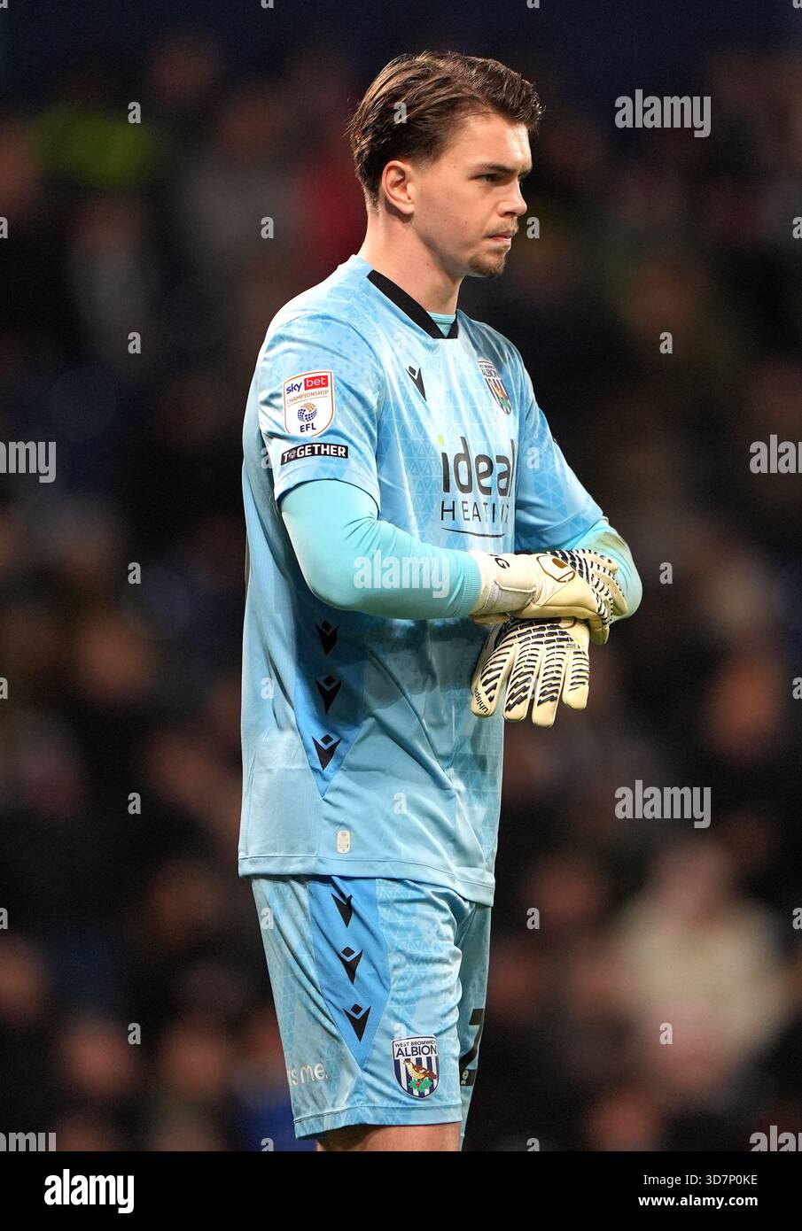 West Bromwich Albion goalkeeper Josh Griffiths during the Sky Bet ...