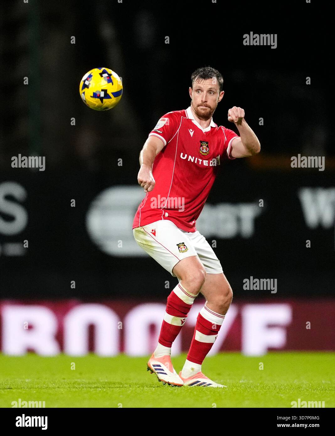 Wrexham's Dominic Hyam during the Sky Bet Championship match at the ...