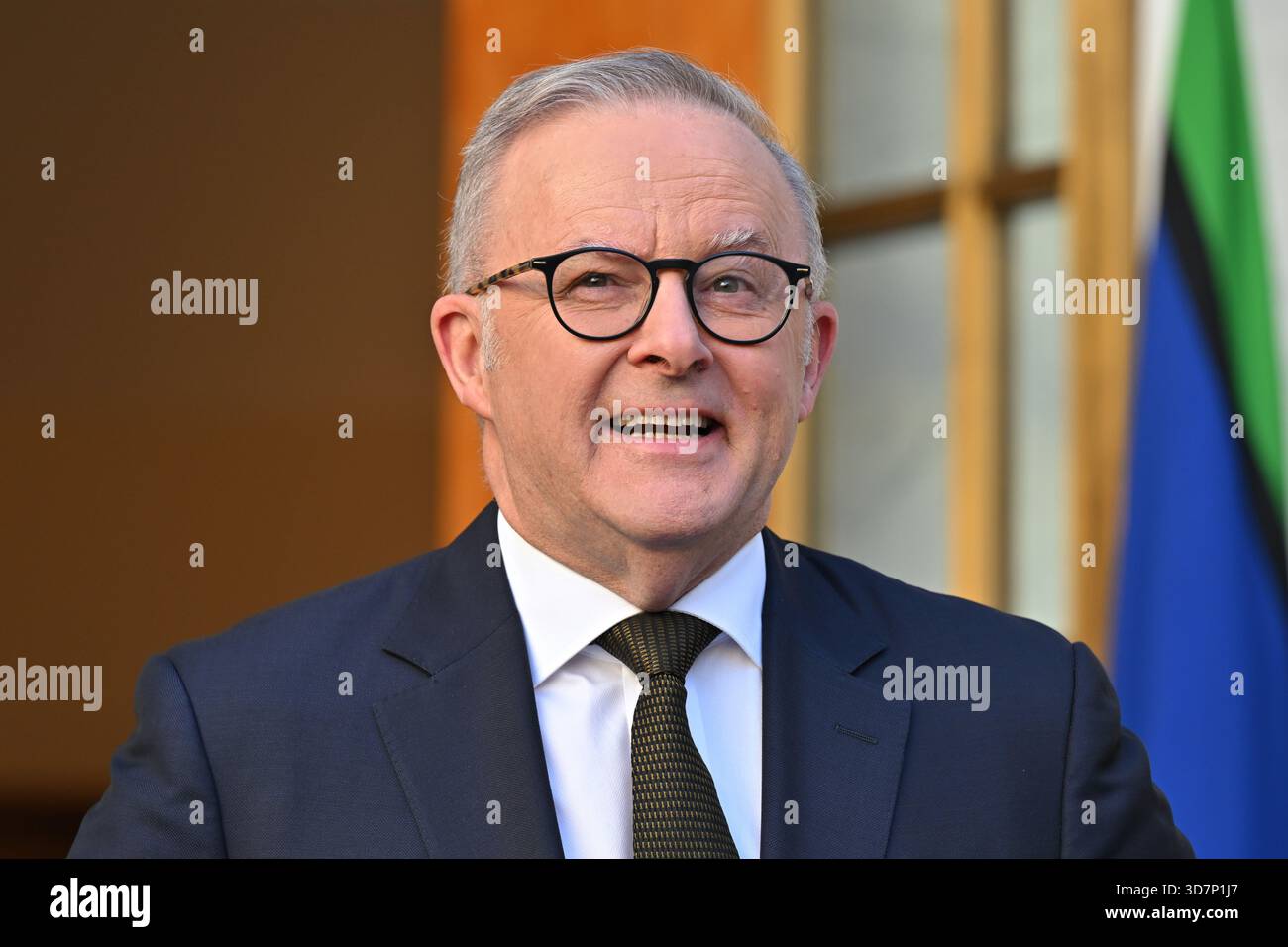 Prime Minister Anthony Albanese at a press conference at Parliament ...