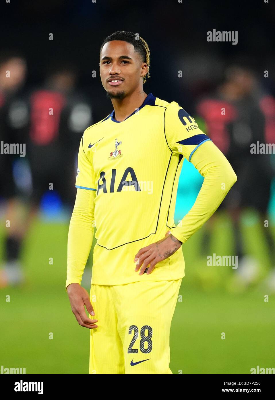 Tottenham Hotspur's Wilson Odobert after the UEFA Champions League ...