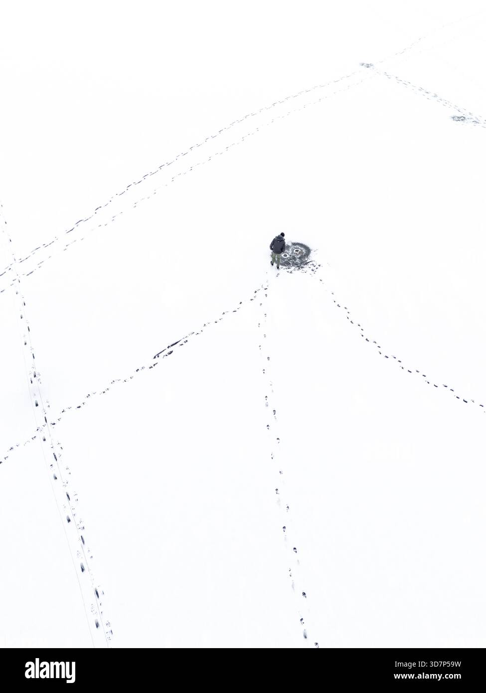 Scenic view person in Cut Out Stock Images & Pictures - Alamy