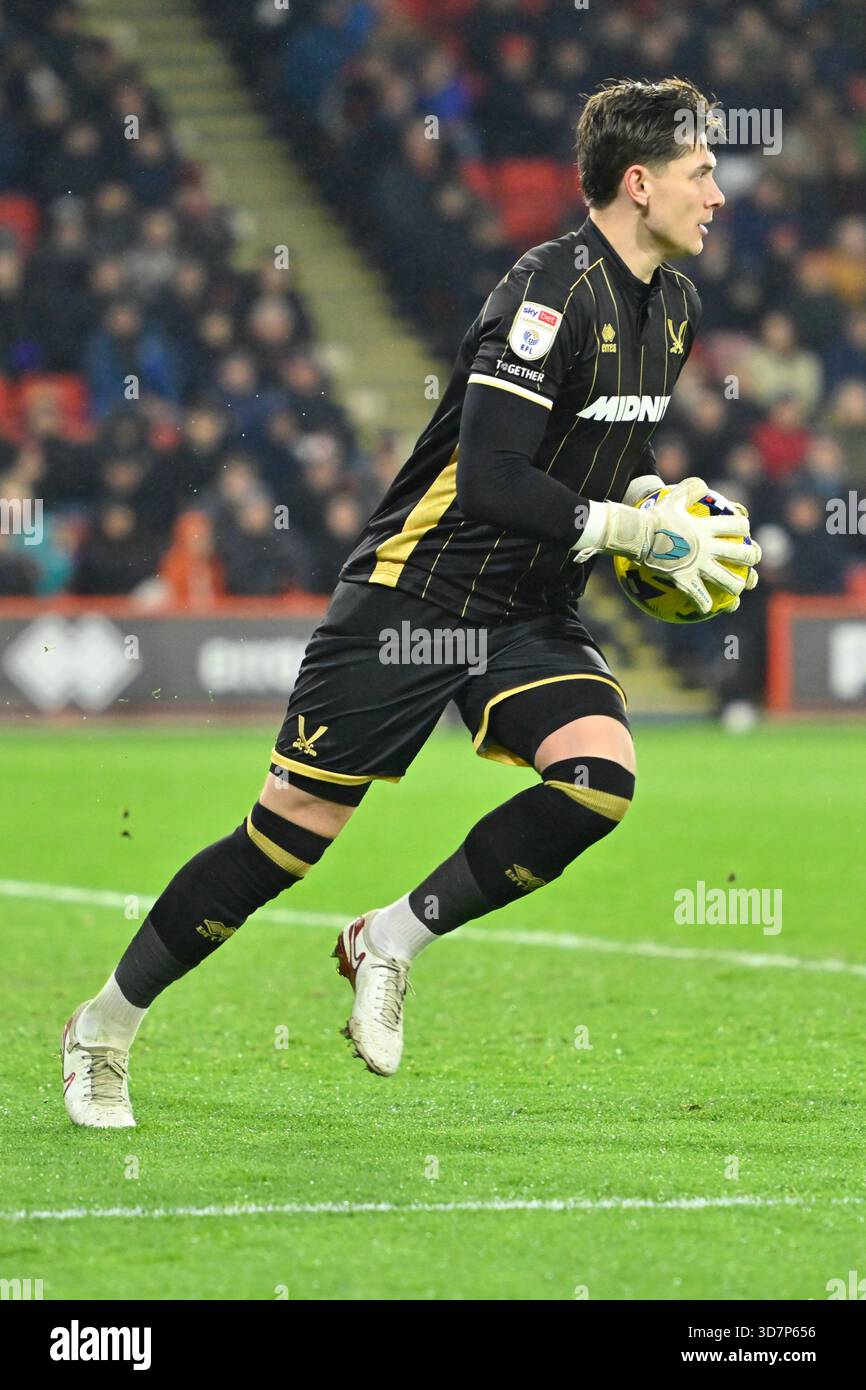 during the Sheffield United v Portsmouth EFL Sky Bet Championship match ...