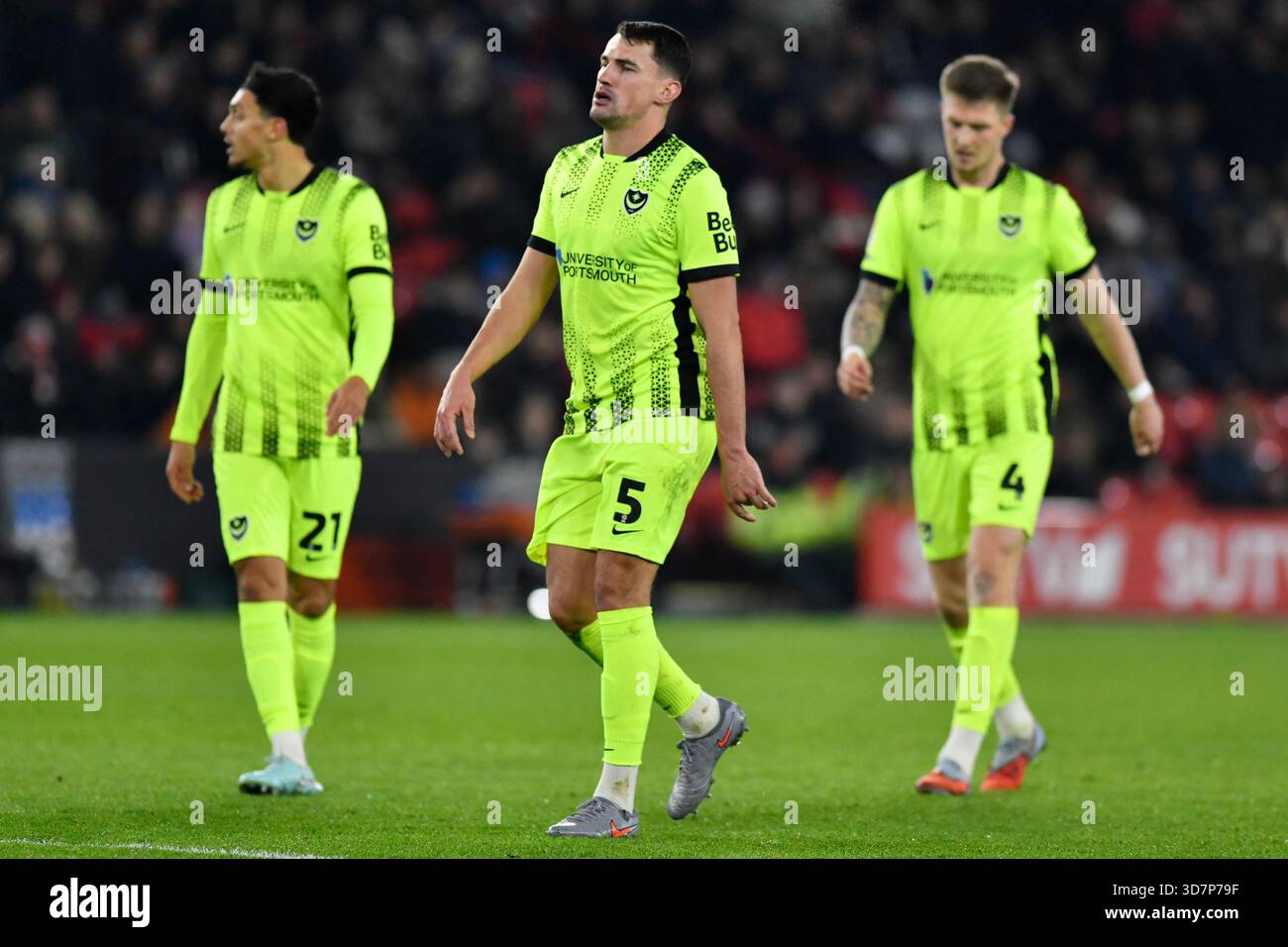 during the Sheffield United v Portsmouth EFL Sky Bet Championship match ...